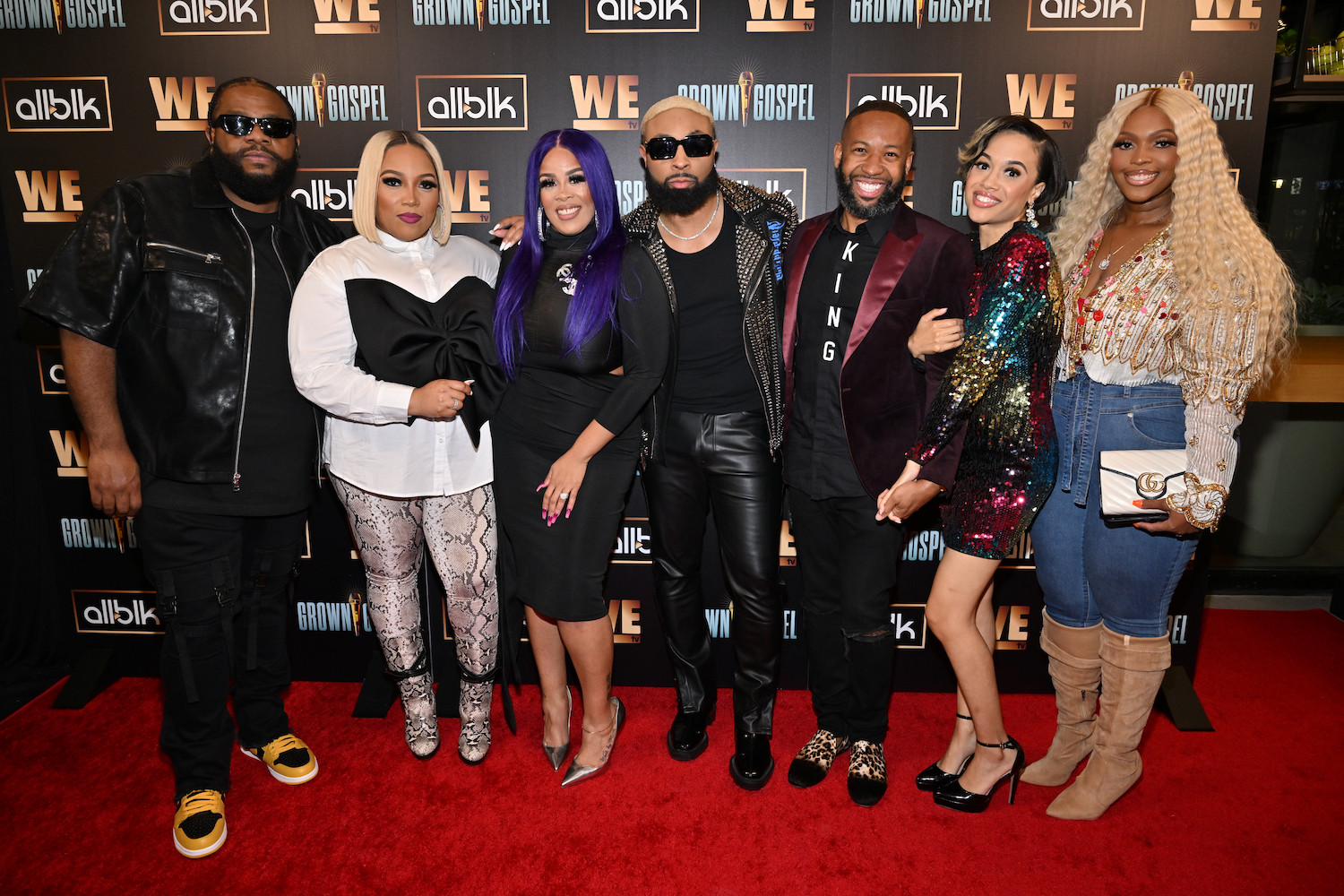 WEtv's GROWN & GOSPEL Premiere w/ Carlos King, Elijah Connor, Tasha ...