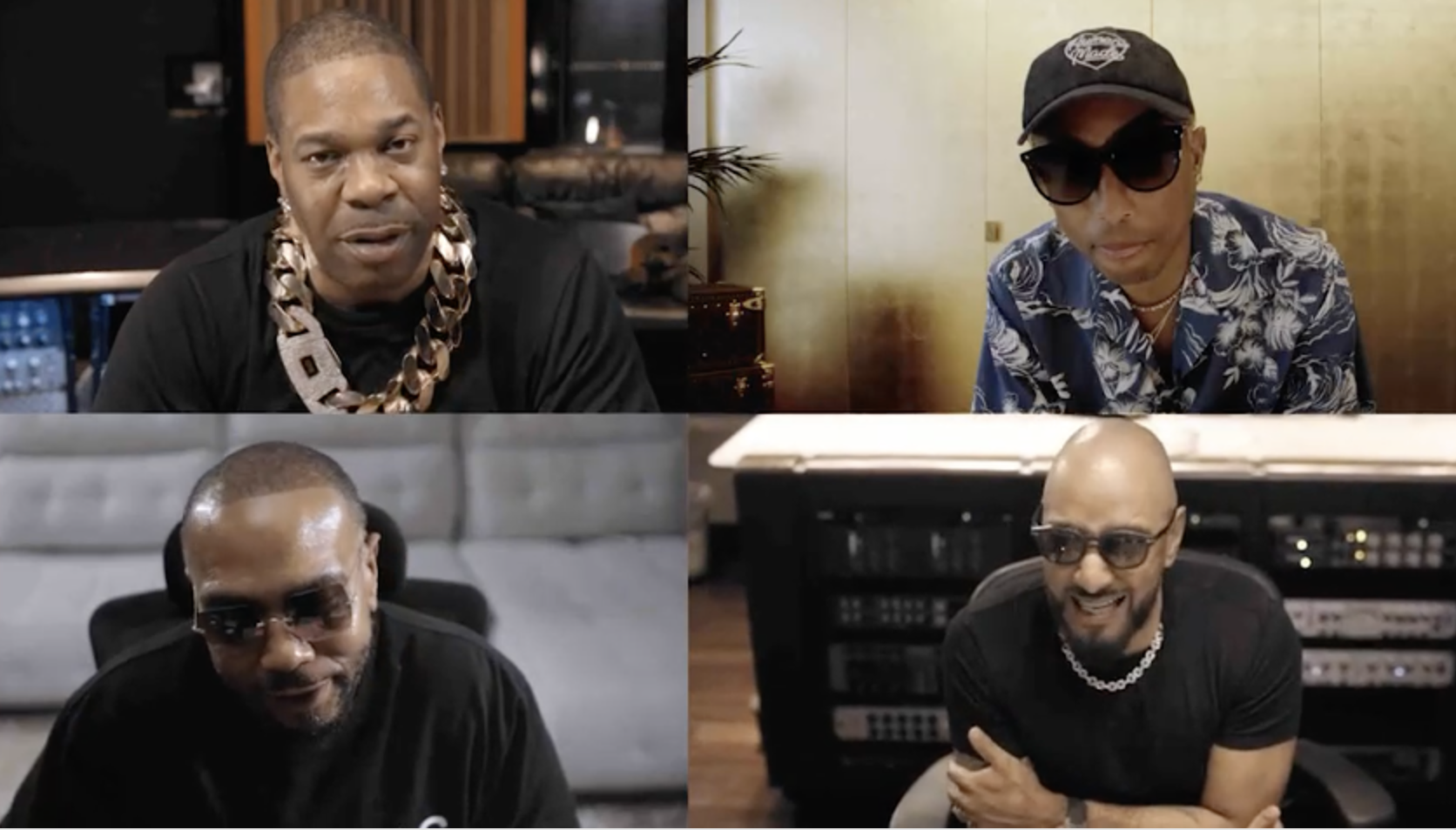 Busta Rhymes Aligns with Fellow Legends Pharrell Williams, Timbaland ...