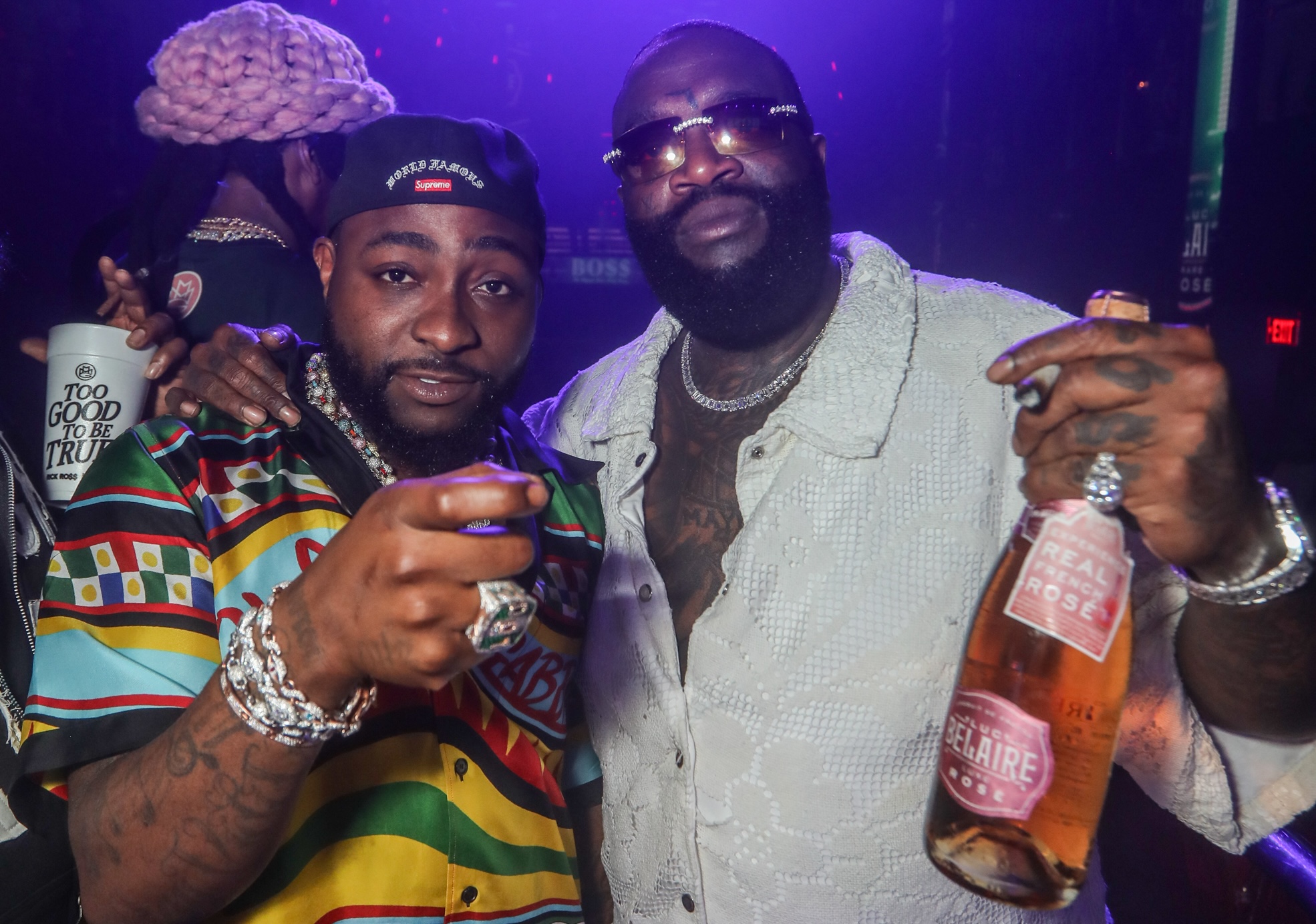 Rick Ross Davido and Rich The Kid host LIV Nightclub - Exclusive Access