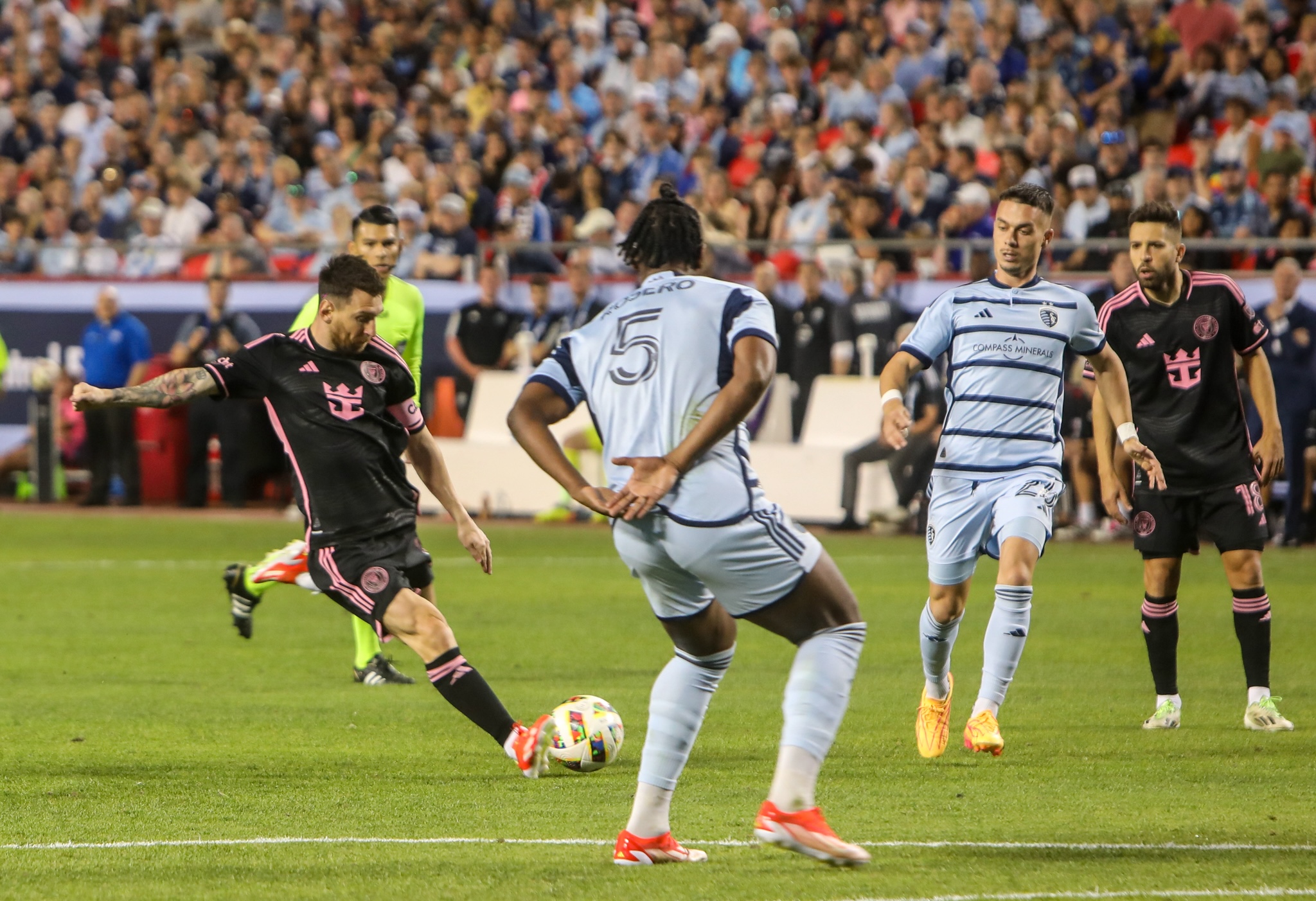 Messi Draws Historic Crowd in Inter Miami's 3-2 Win Over Sporting KC ...